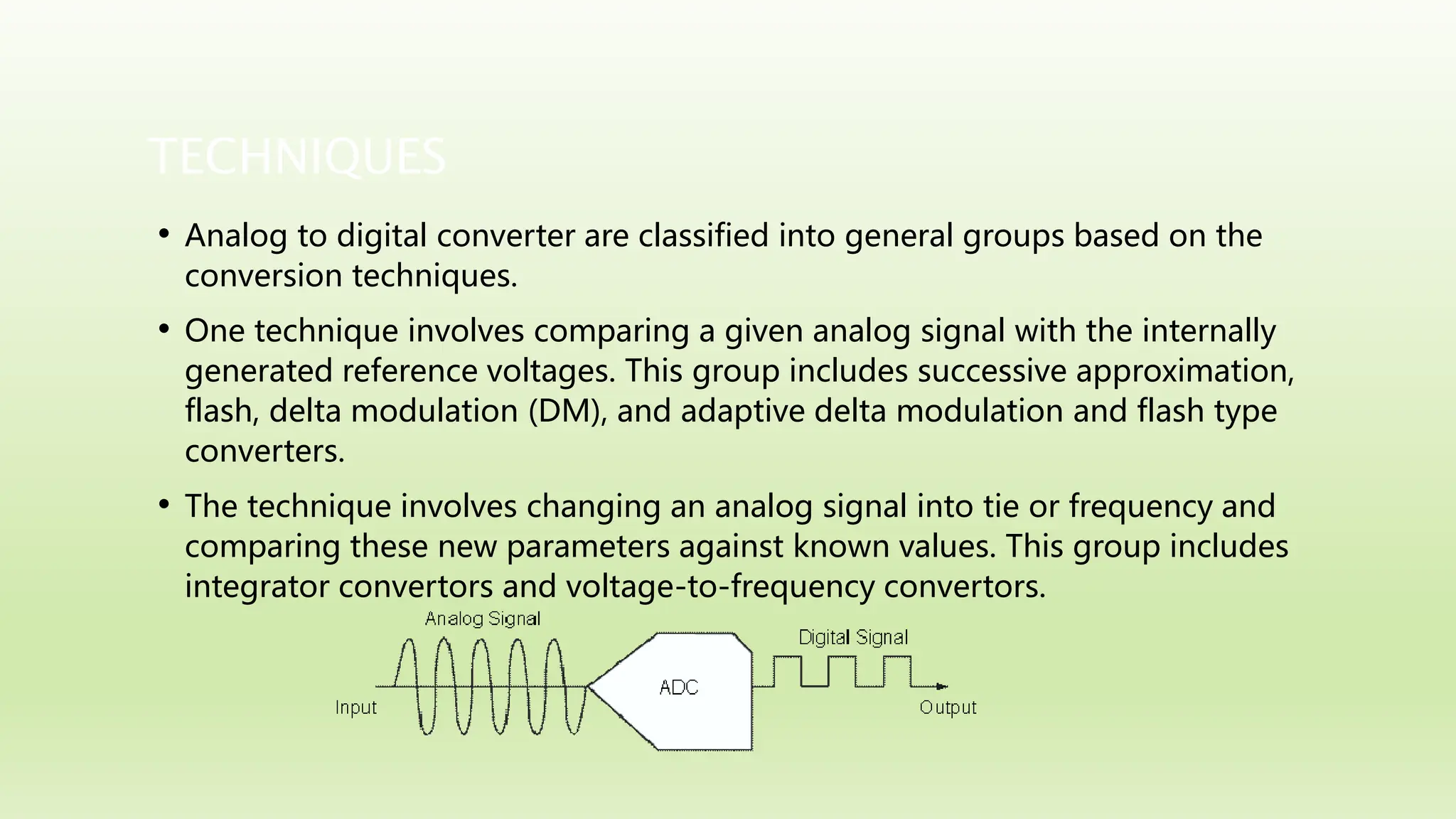 Analog to digital conversion techniques.pptx