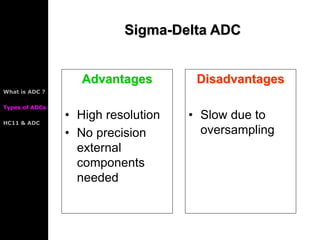 Analog to digital converter (ADC) | PPT | Digital Audio | Computer ...
