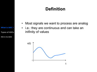 Analog to digital converter (ADC) | PPT