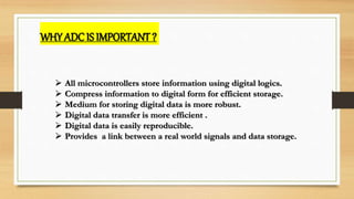Analog to digital converter (ACD) | PPT