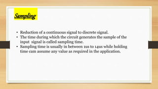 Analog to digital converter (ACD) | PPT