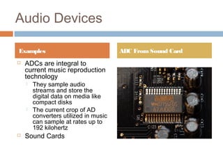 Analog to digital converters, adc | PPT