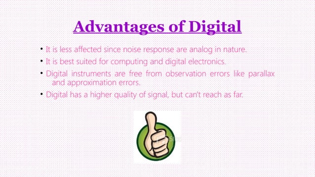 Analogue and digital | ODP | Technology & Computing