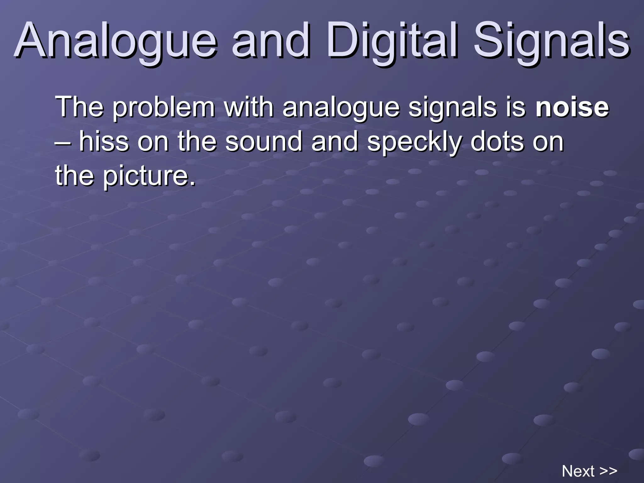 Analog anddigital signals | PPT