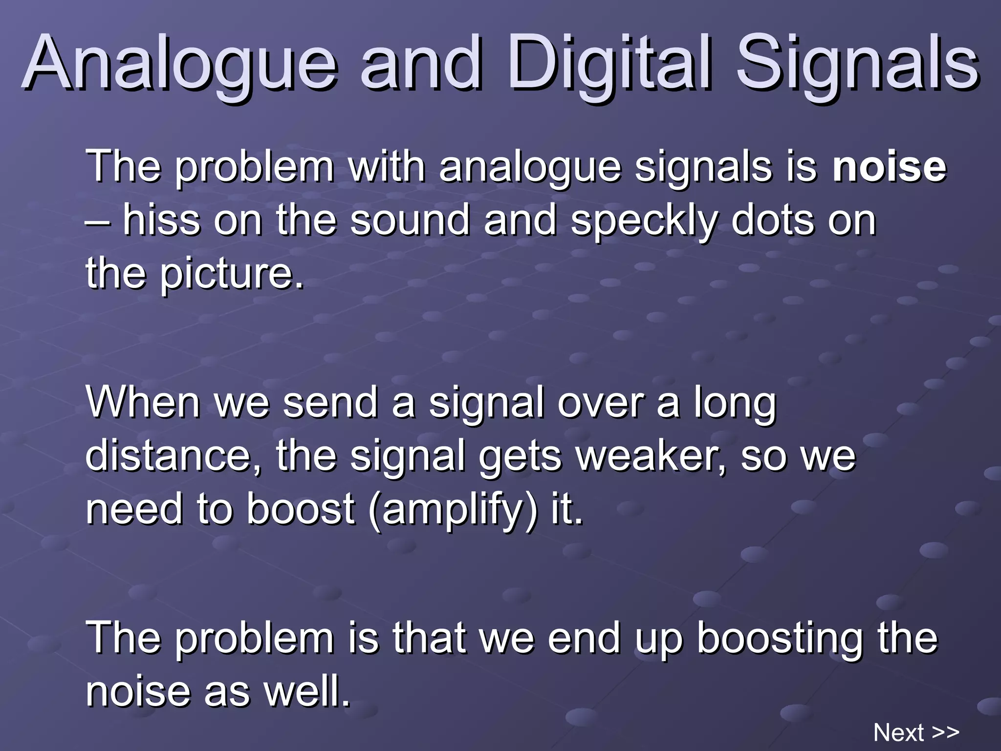 Analog anddigital signals | PPT