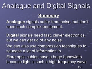 Analog anddigital signals | PPT