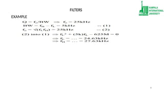 ANALOGUE ELECTRONICS system and analysis.pptx