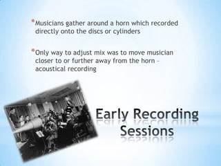Analogue recording | PPT