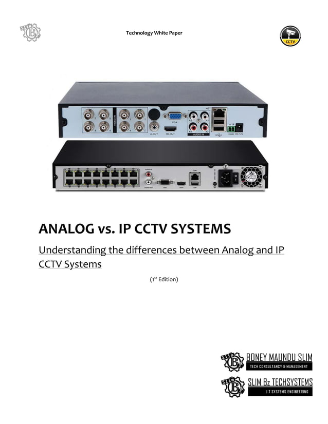 Analog vs IP CCTV Security Systems: A Buyer's Guide | PDF