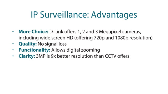 Analog CCTV Cameras vs. IP Cameras | PPT