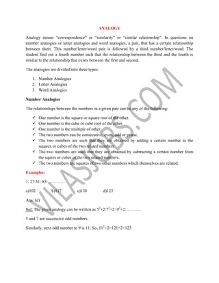 Analogy | DOCX | Law