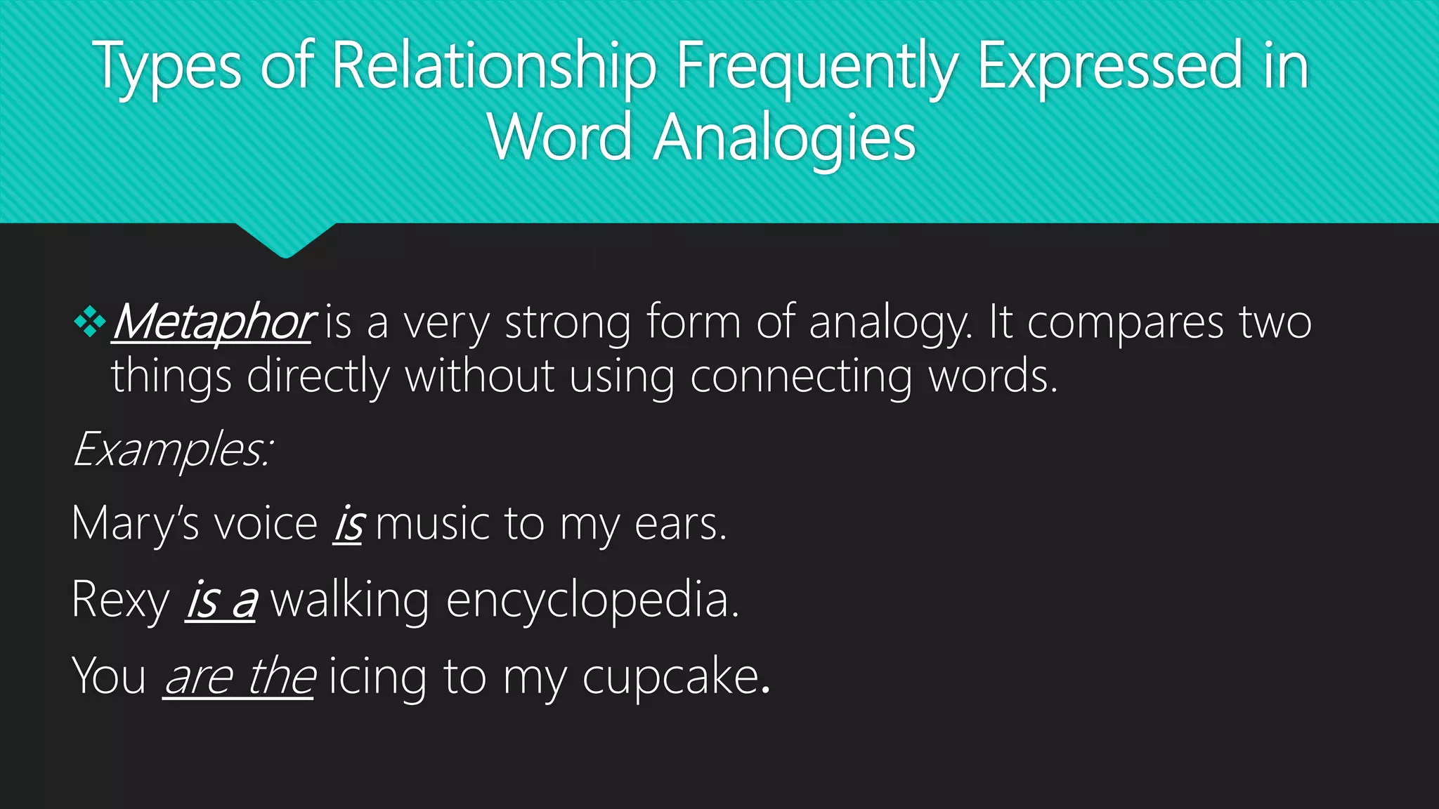 Understanding Analogy | PPTX