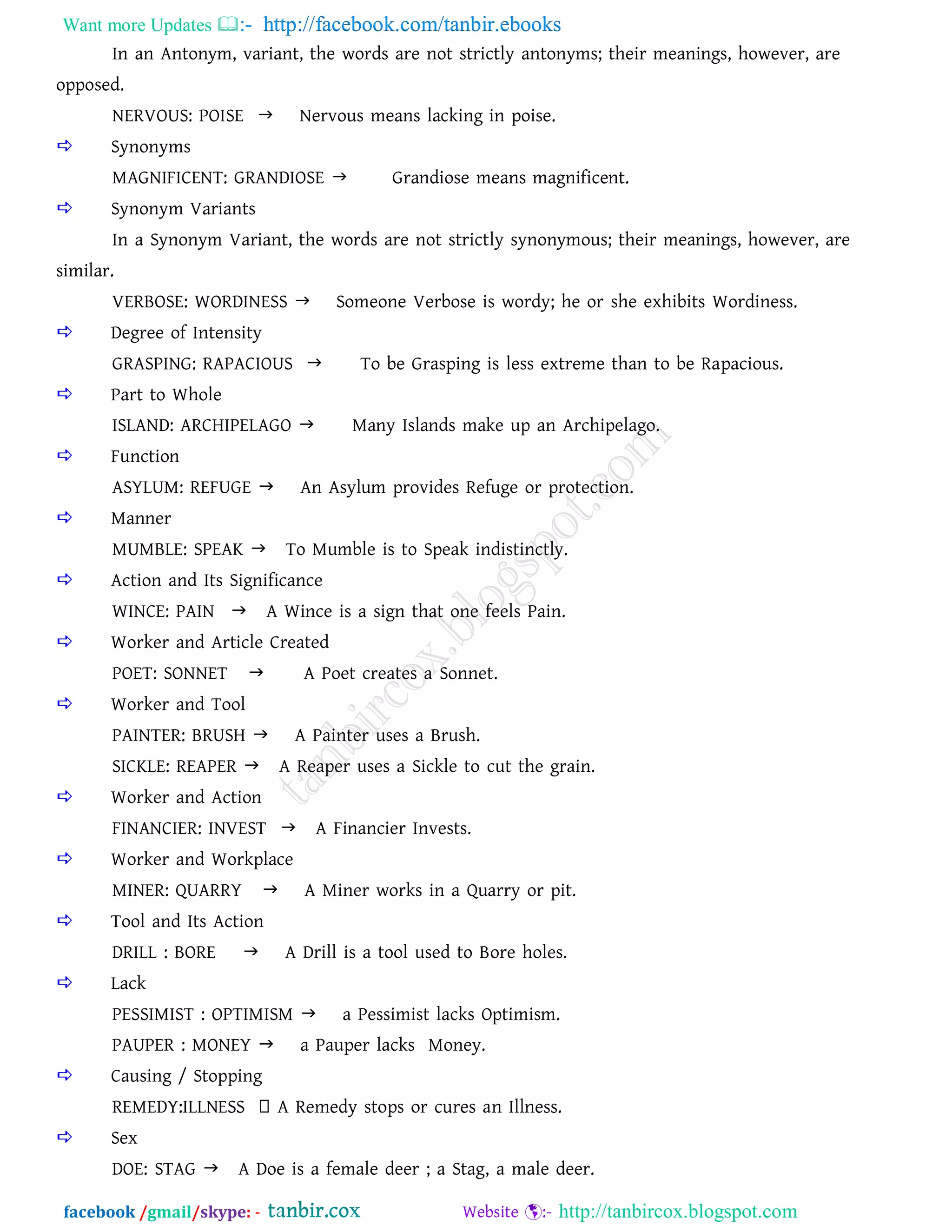 Analogy (english grammar)by tanbircox | PDF