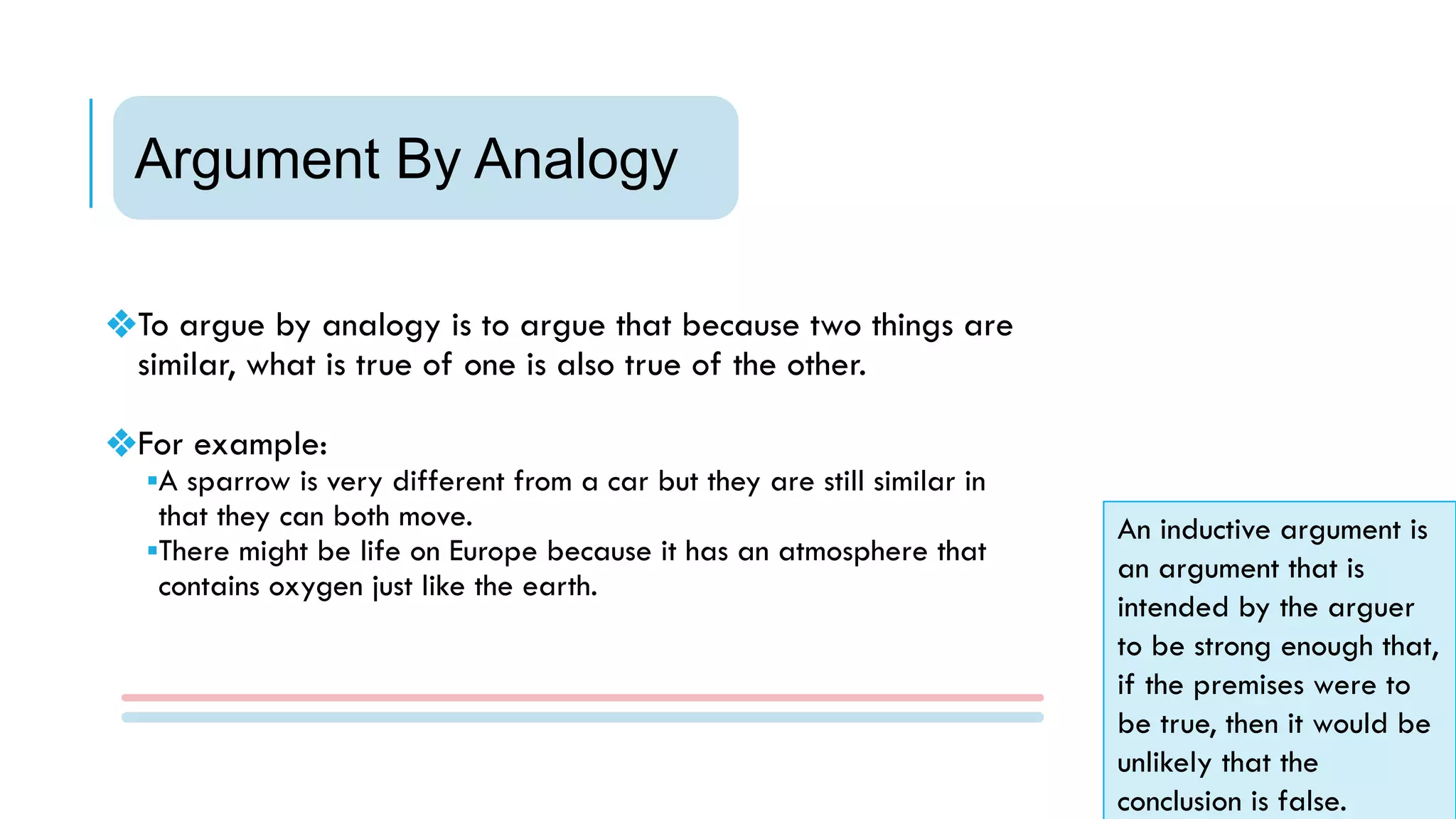 Types of Analogy | PDF