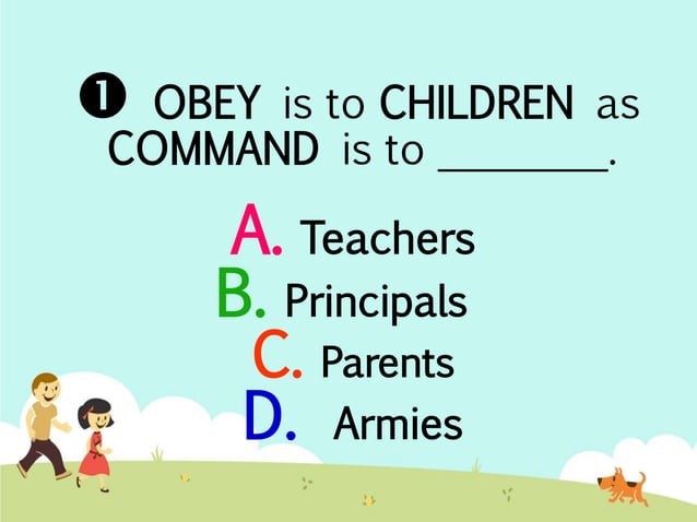 Analogy type of test.pptx ( new ) | PPTX