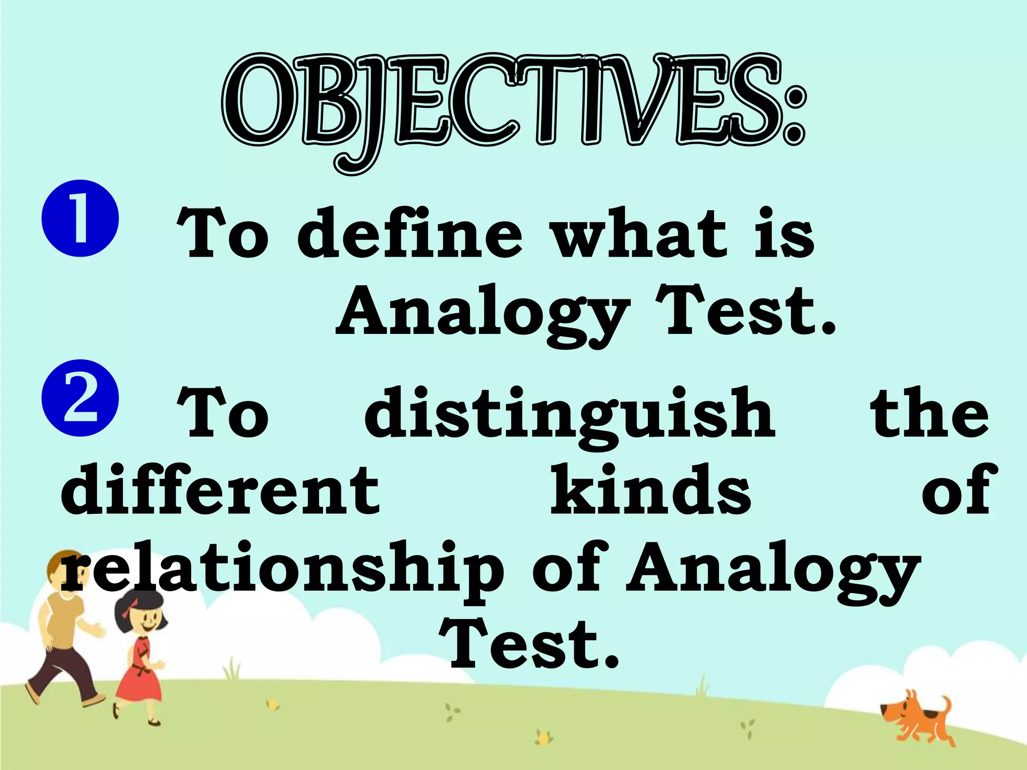 Analogy type of test.pptx ( new ) | PPTX
