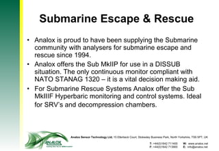 Analox Military Systems | PPT