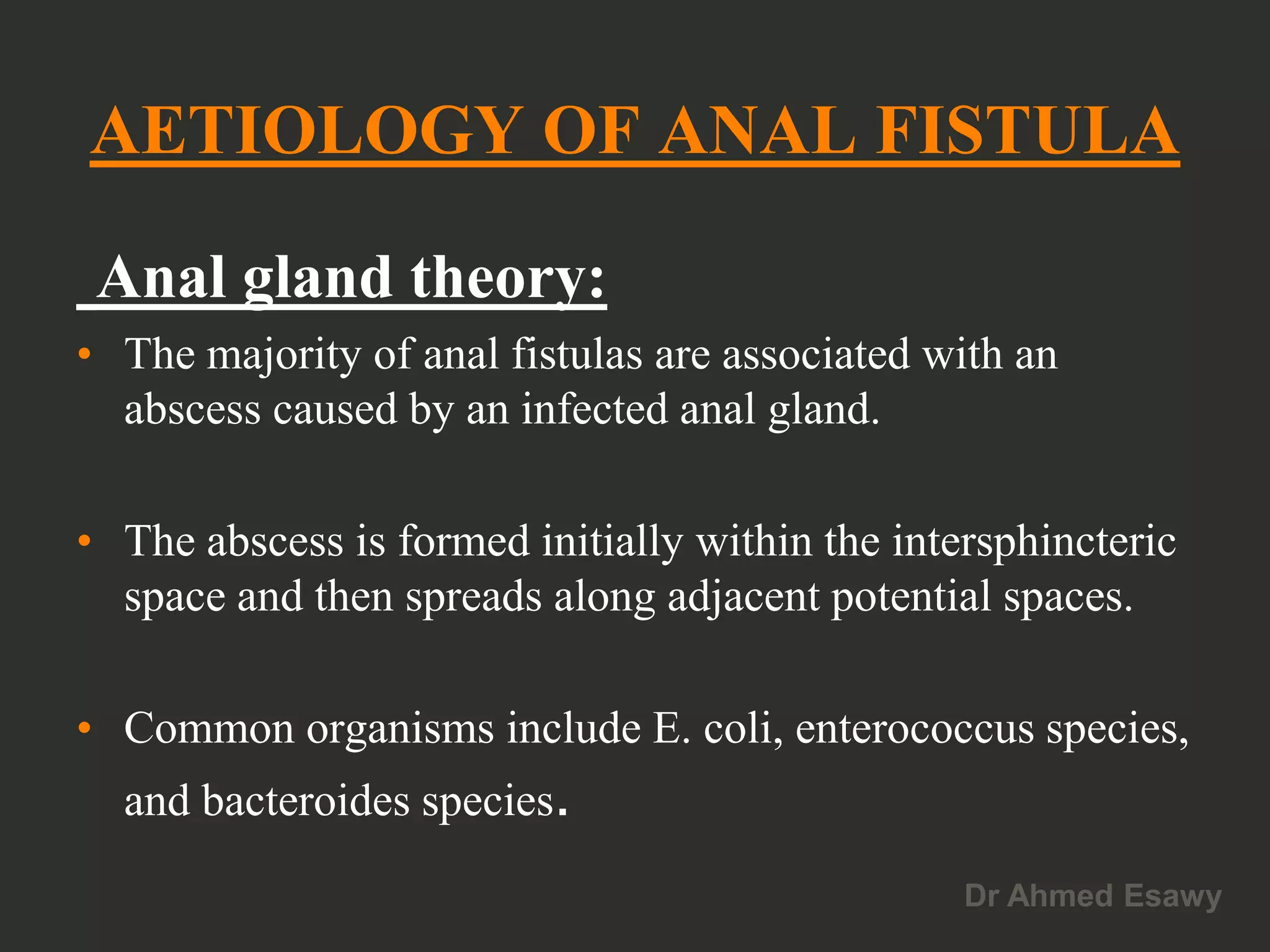Anal perianal imaging part 2 perianal fistula CT MRI Dr Ahmed Esawy | PDF