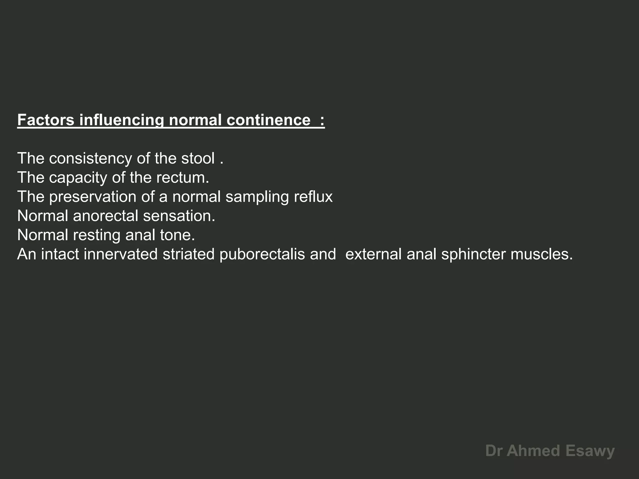 Anal perianal imaging part 4 in faecal continence CT MRI Dr Ahmed Esawy ...