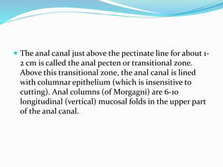 Anal stenosis | PPTX