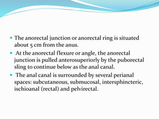 Anal stenosis | PPTX