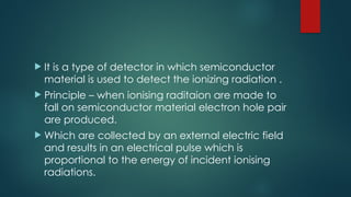 Nuclear Detector Analytical Seminar ppt by vikram seervi | PPT