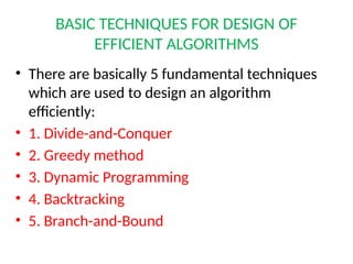 ANALYIS AND COMPLEXITY OF ALGORITHMS.pptx