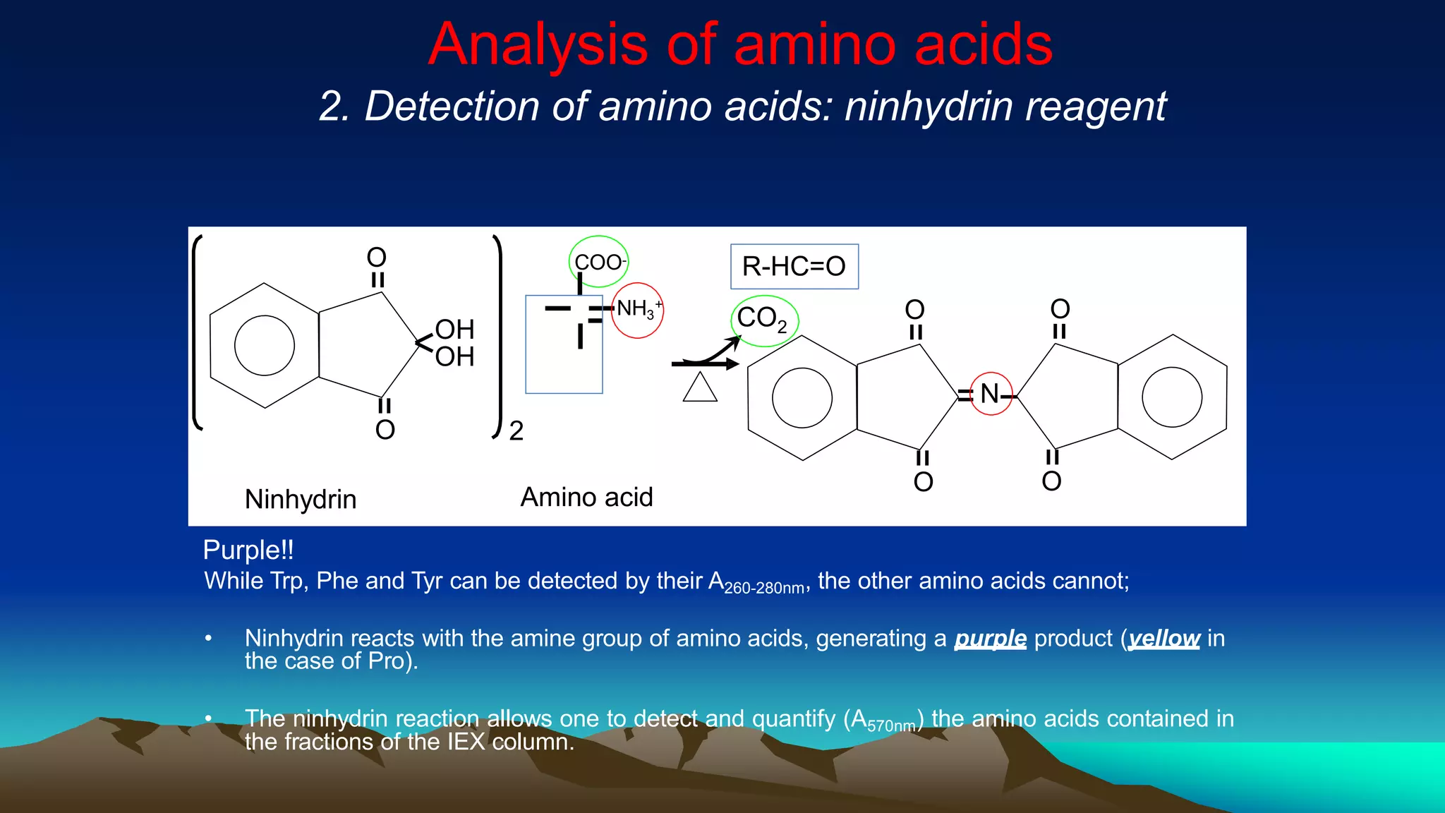 ANALYIS AND DETECTION OF AMINO ACIDS SLIDES.pptx