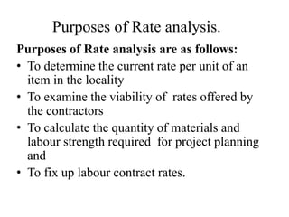 Analyis of Rate MODULE VI October 2022.pptx