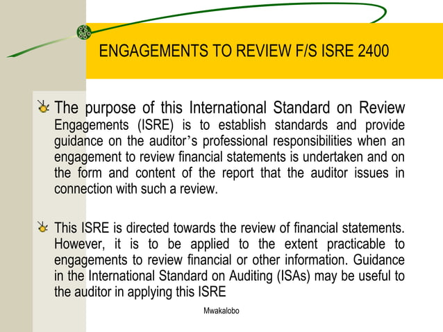 Analyitical review procedures and going concern