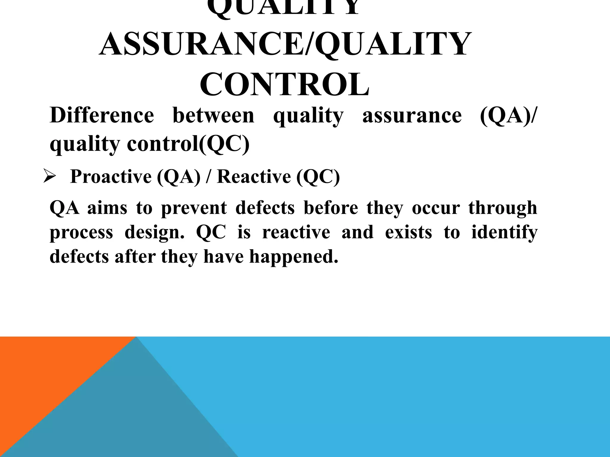 Quality Control | PPTX