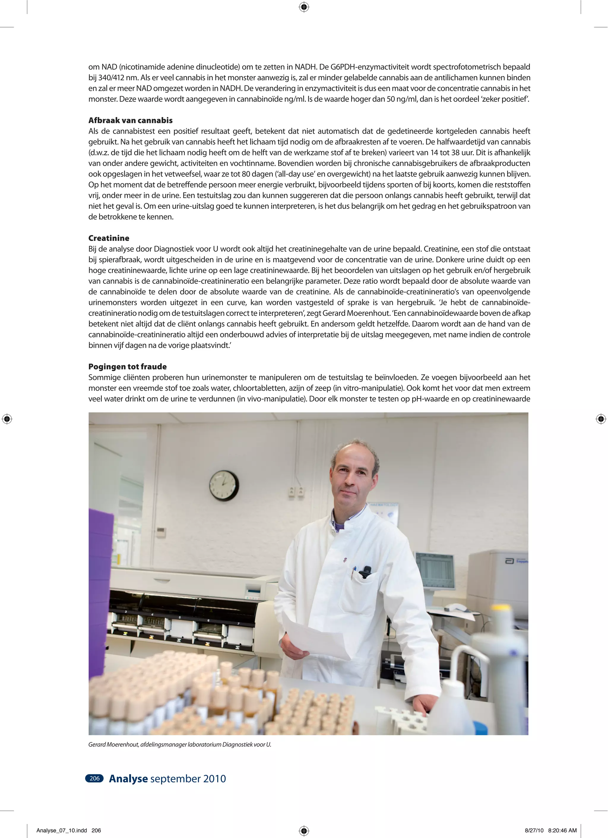 Analyse 07 10 Diagnostiek Voor U | PDF