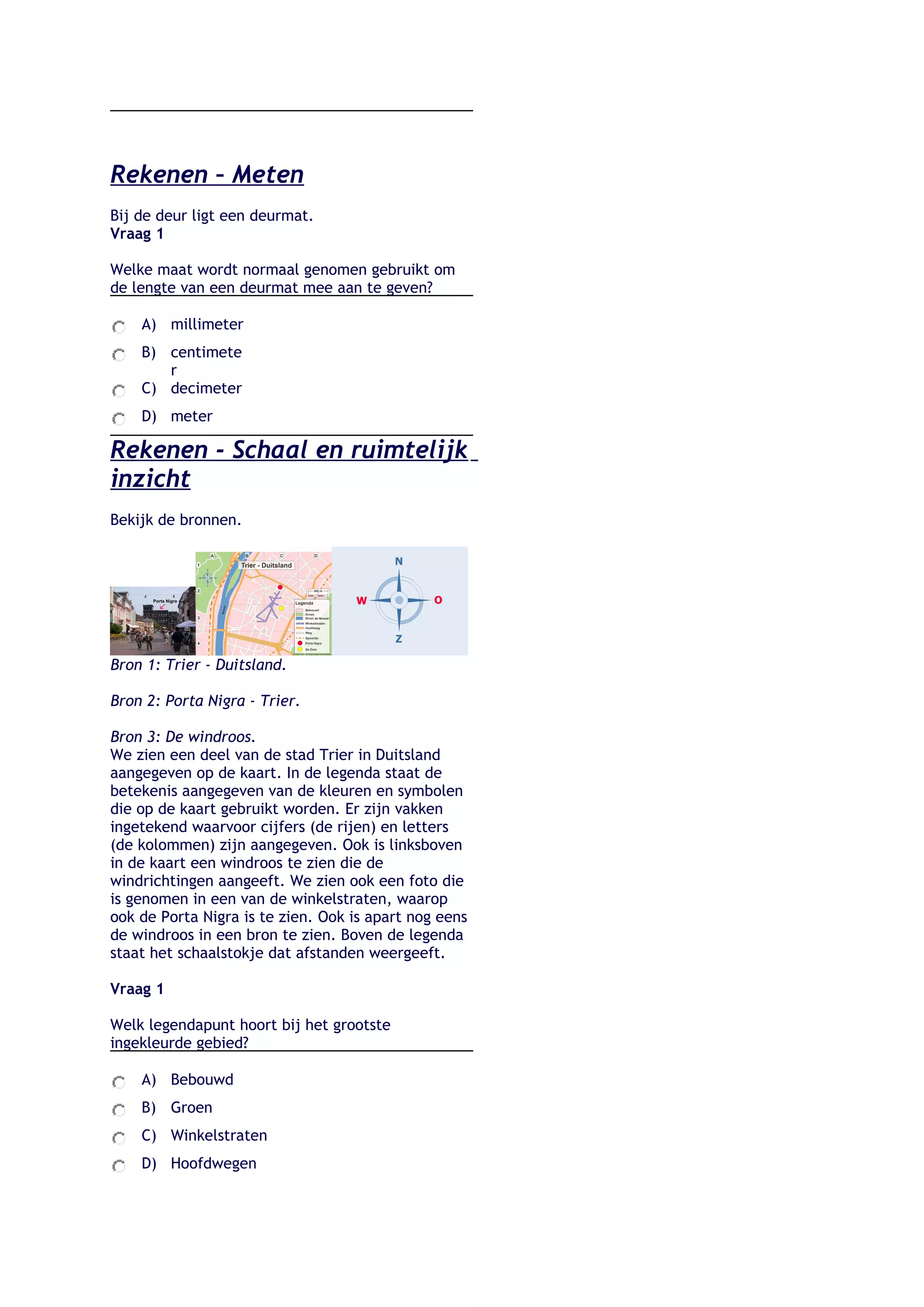Analyse cito rekenen | DOC