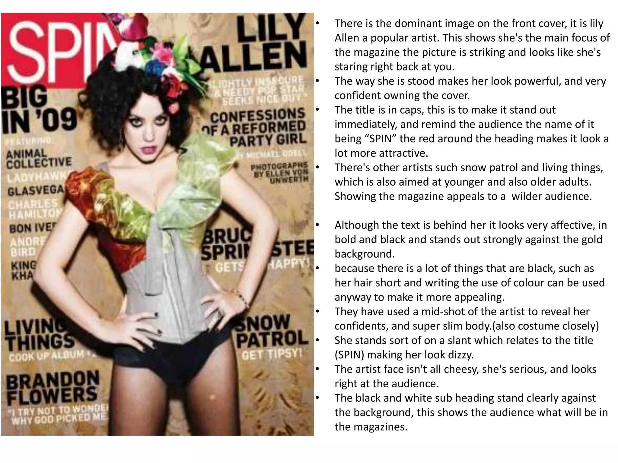 Analysed magazines | PPT