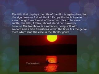 Analyse multiple title sequences (Stretch and Challenge) | PPT