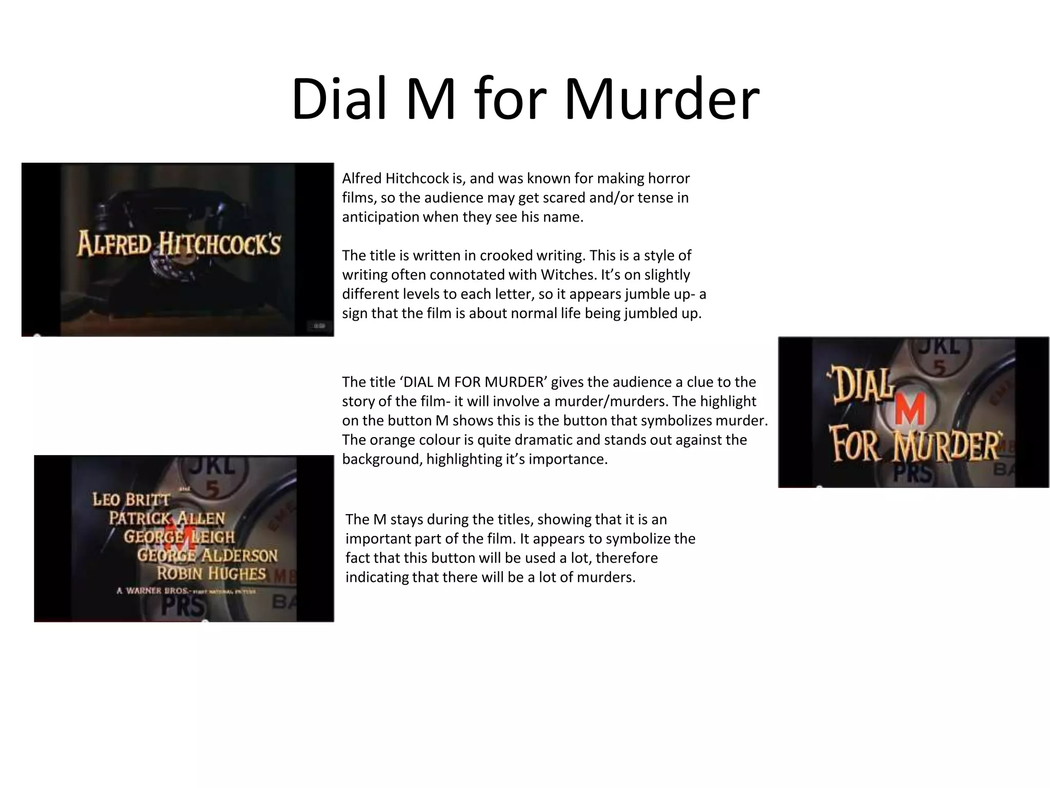 Analyse opening sequences 2 | PPT