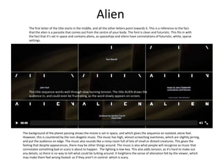 Analyse opening sequences 2 | PPT
