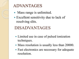 Analyser of Quadrupole and time of flight.pptx
