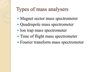 Analyser of Quadrupole and time of flight.pptx