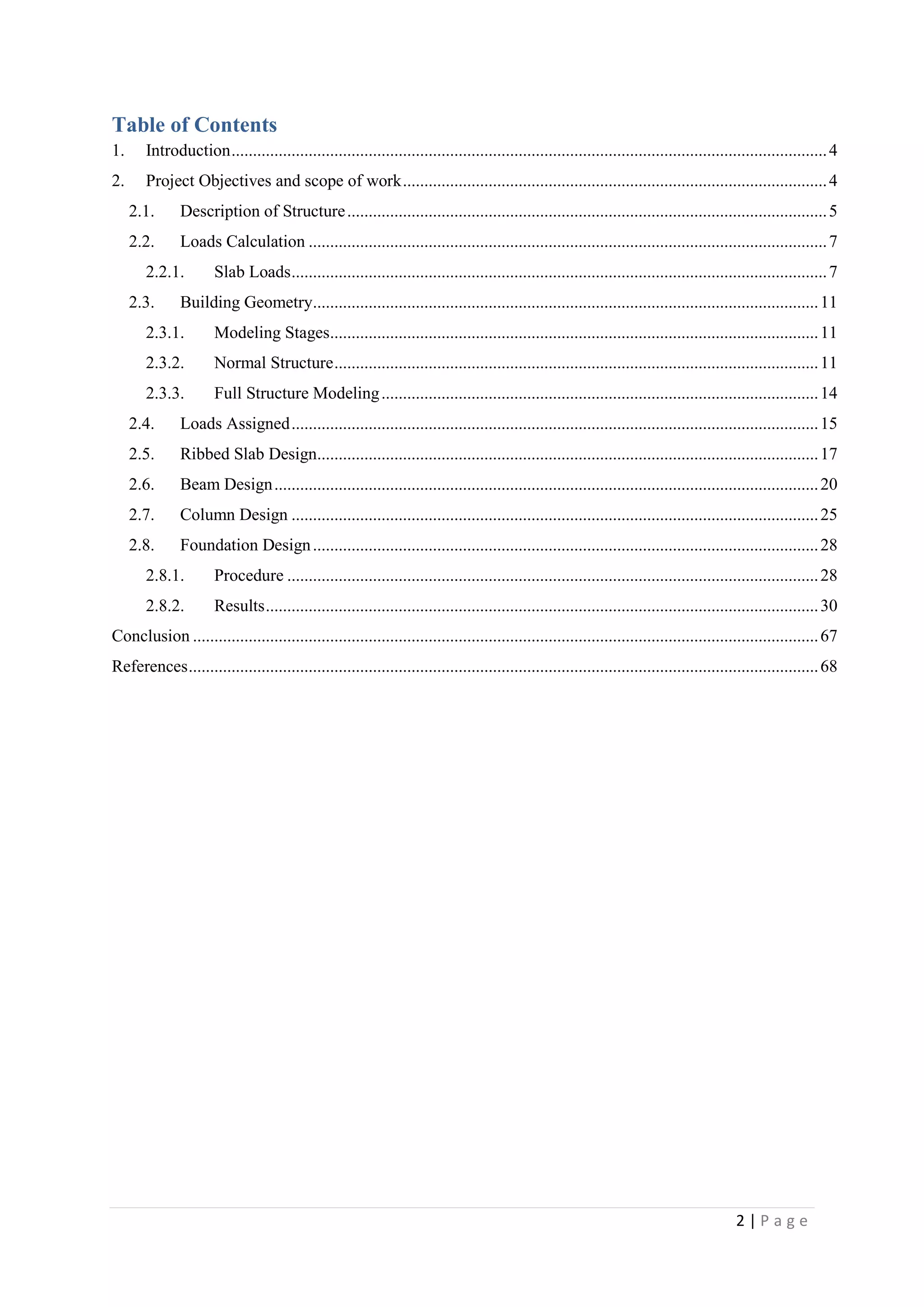 Analyses and Ddesign of a Two Storied RC Building | PDF