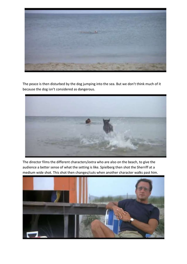Analysis of the Movie Jaws | DOCX