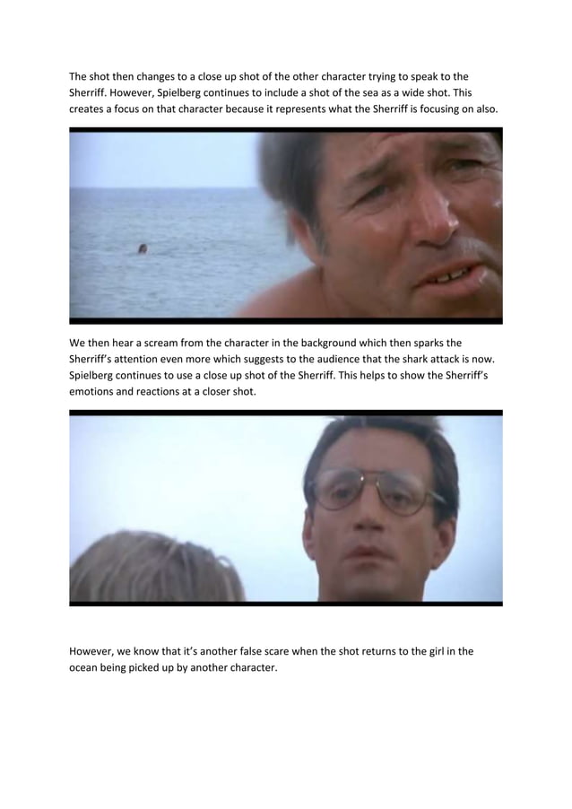 Analysis of the Movie Jaws | DOCX