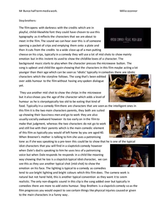 dumb and dumber / Step brothers | DOCX