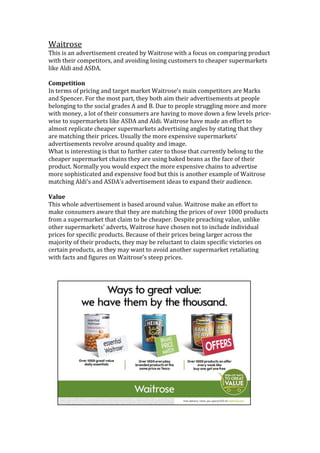 Analysing adverts | DOCX