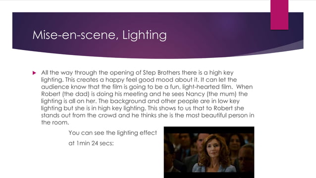 Analysing a film opening step brothers | PPTX | Television | Entertainment