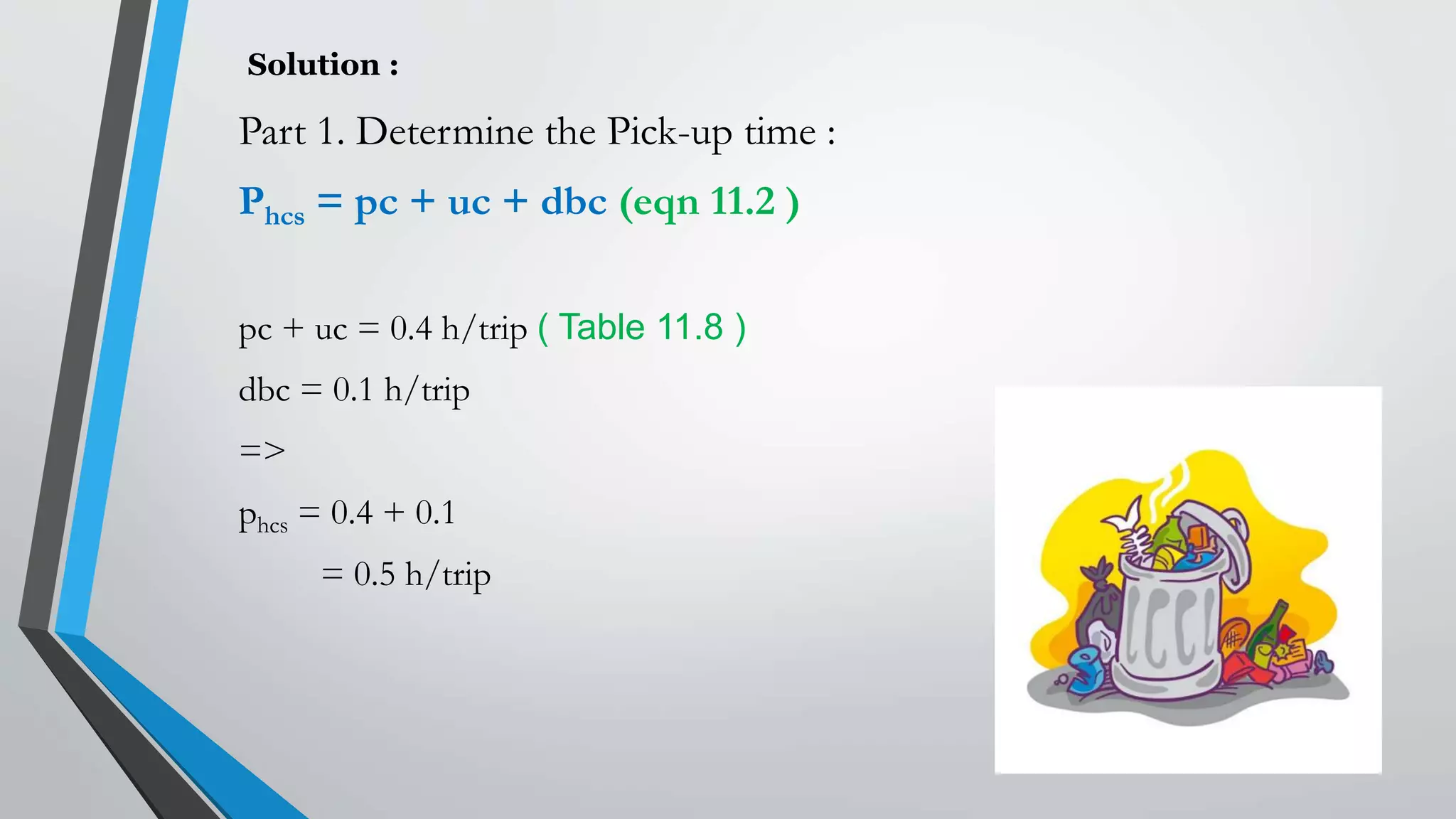 Analysing a hauled container collection system | PPTX