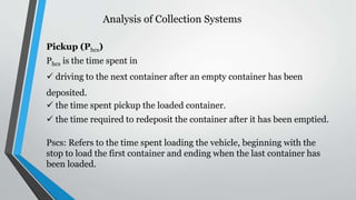 Analysing a hauled container collection system | PPTX | Commercial ...