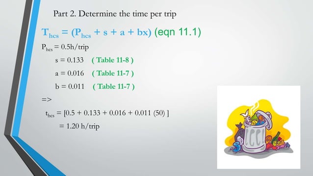 Analysing a hauled container collection system