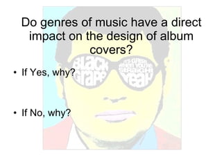 Analysing Album Covers | PPT