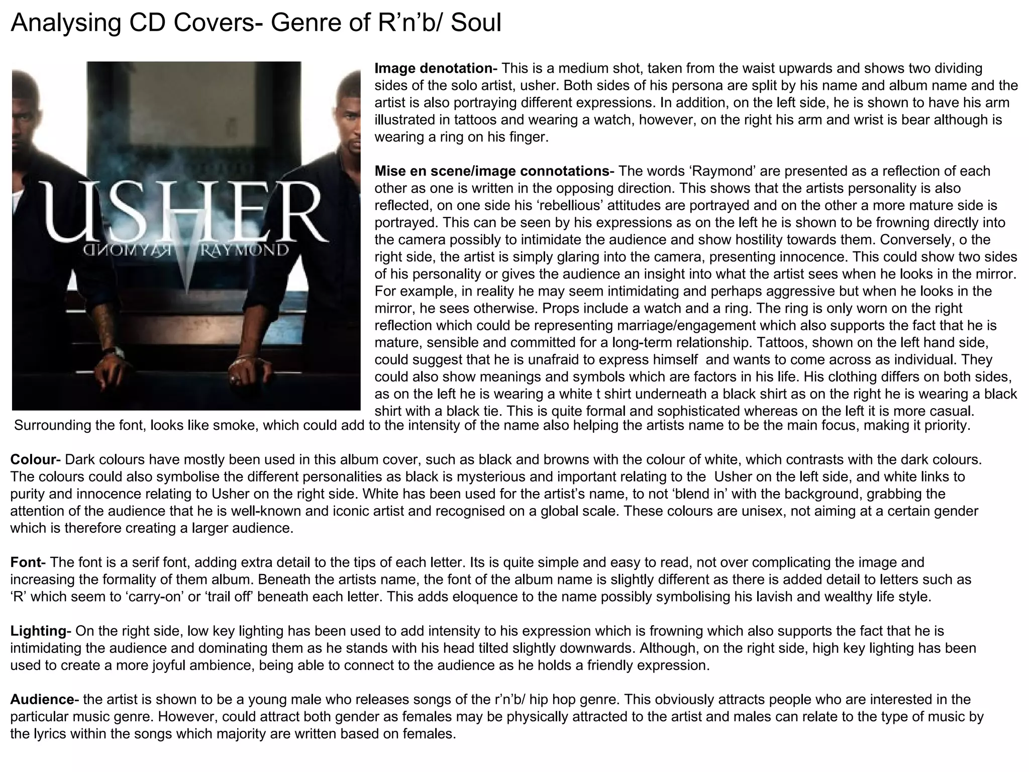 Analysing Album Covers | PPT